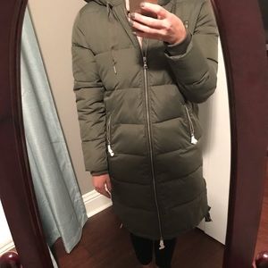 Express | Jackets & Coats | New Express Long Puffer Coat | Poshmark